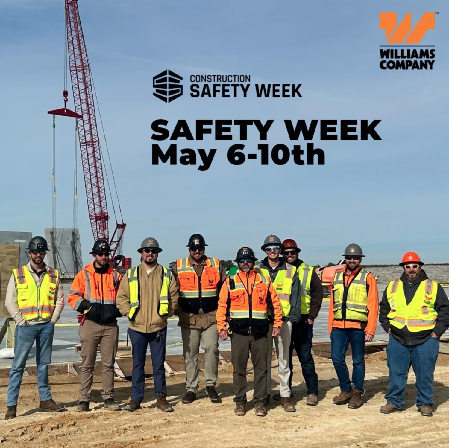 Construction Safety Week 2024 - Williams Company